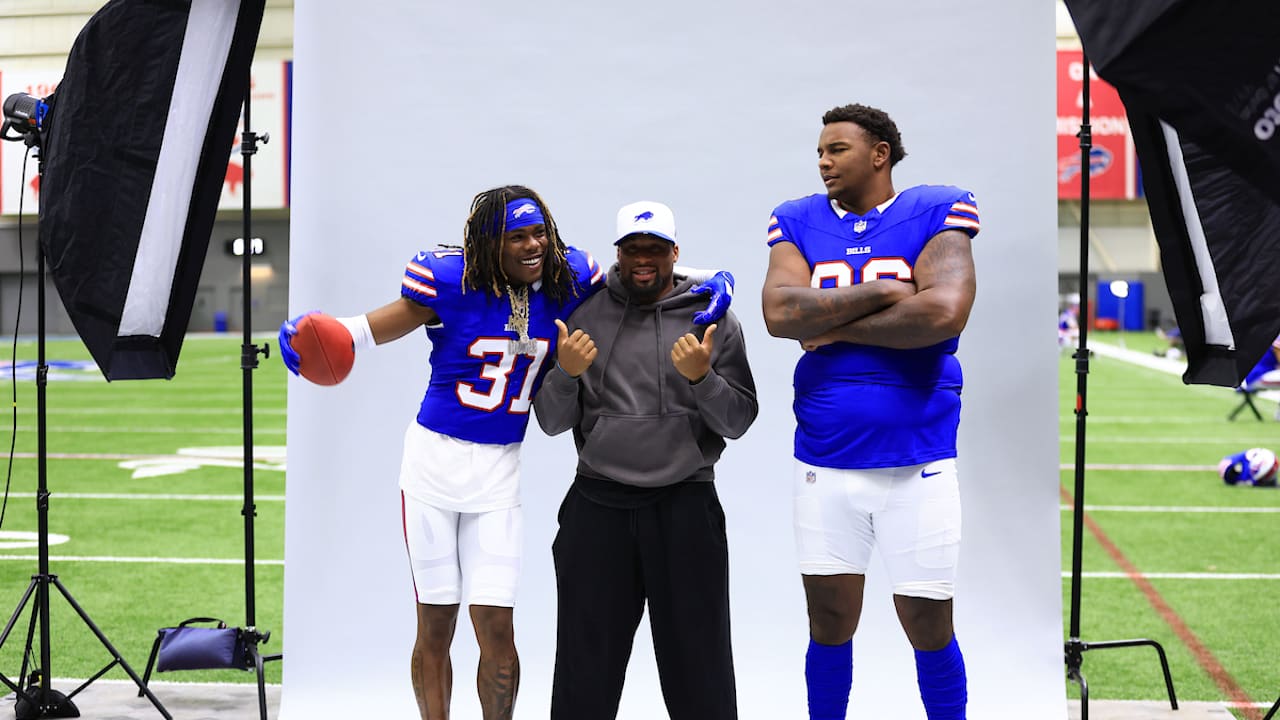 Photos | Behind the Scenes of Buffalo Bills Rookie Media Day