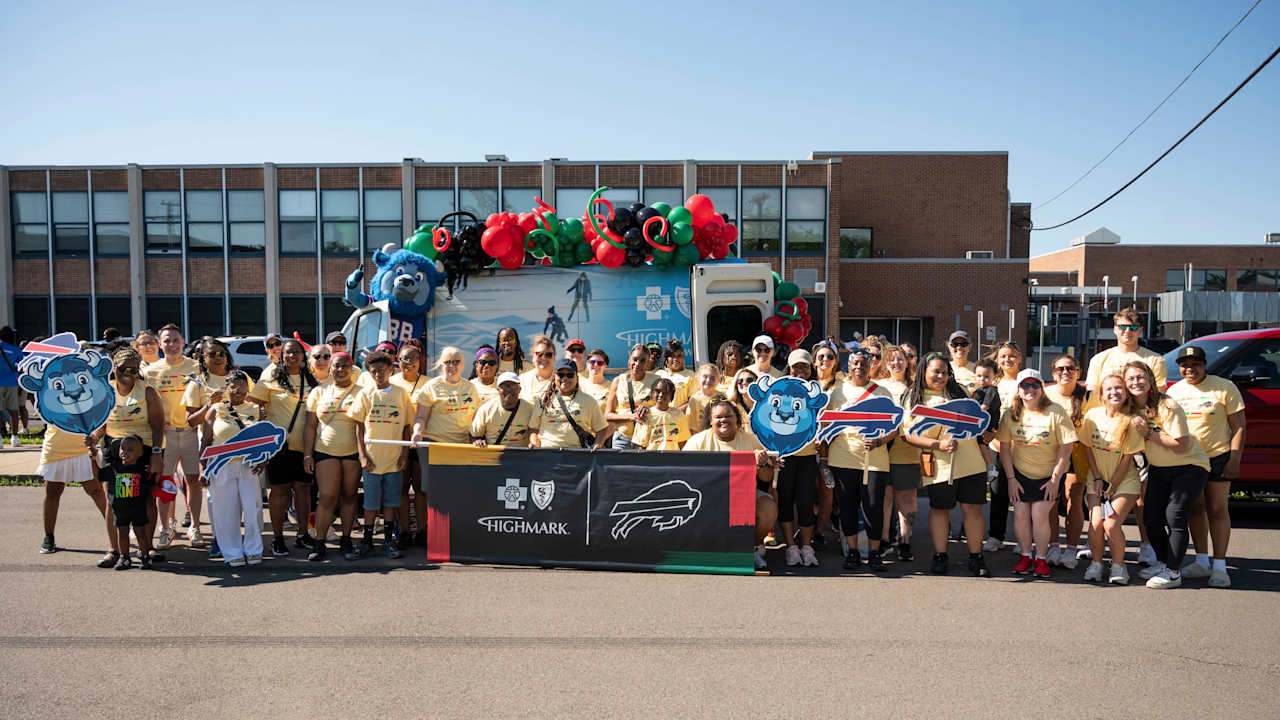 In the Community | Buffalo Bills and Highmark BCBS Staff Unite for ...