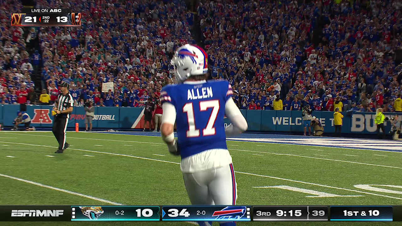 Josh Allen's best plays from his 4-TD game vs. Jaguars