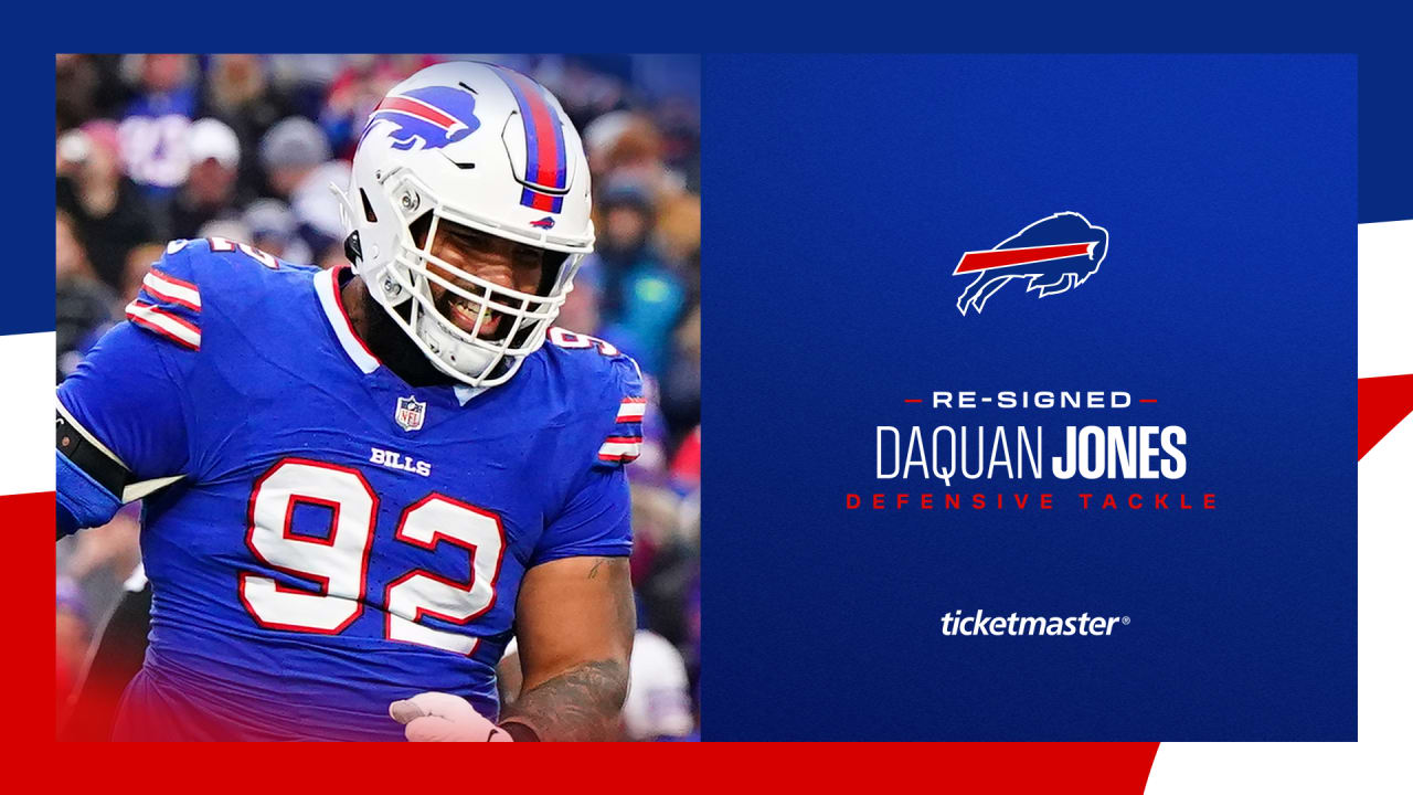 Bills agree to terms with DT DaQuan Jones on two-year contract