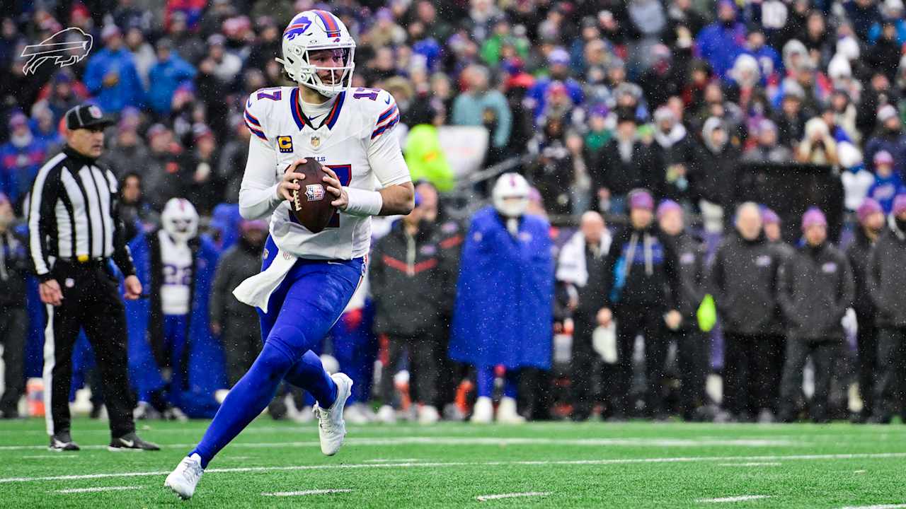 Josh Allen cuts up the sideline on 20-yard rush | Bills vs. Patriots ...