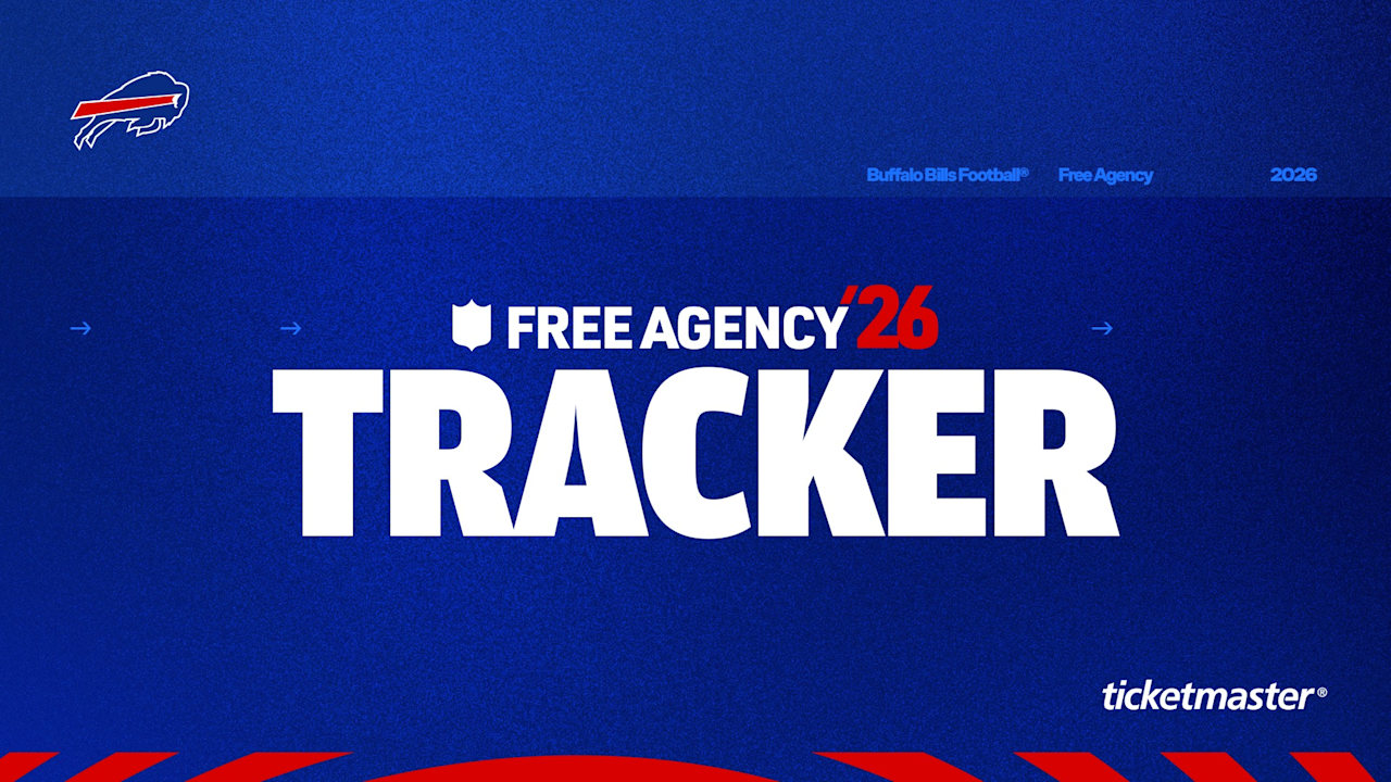 Buffalo Bills Free Agency Tracker 2026