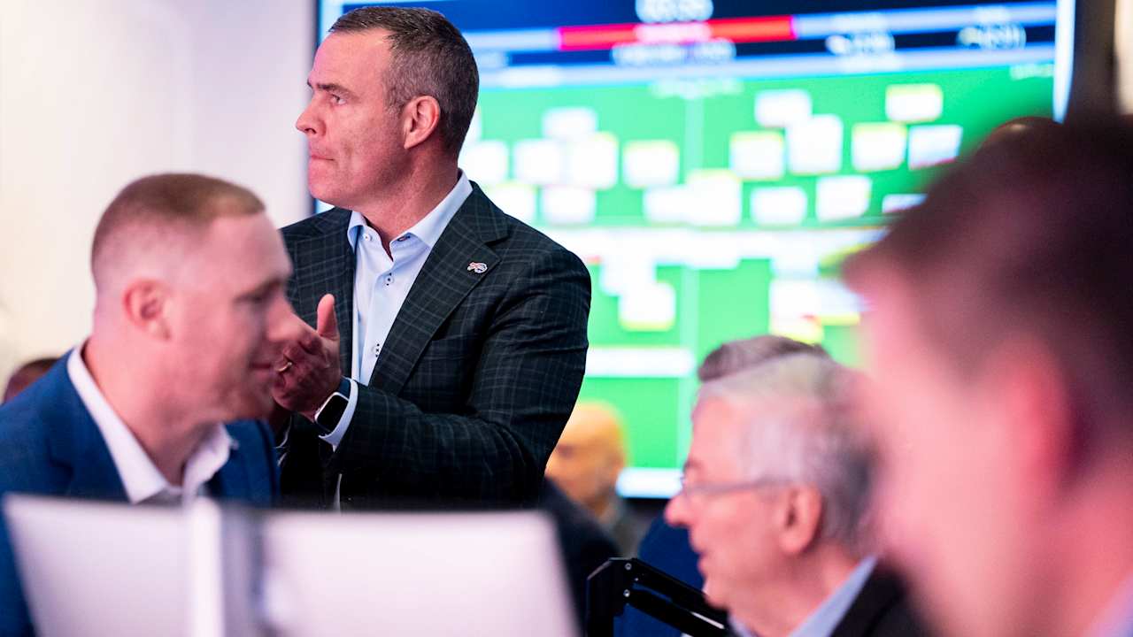Bills GM Brandon Beane on trading back, then drafting OLB TJ Parker ...