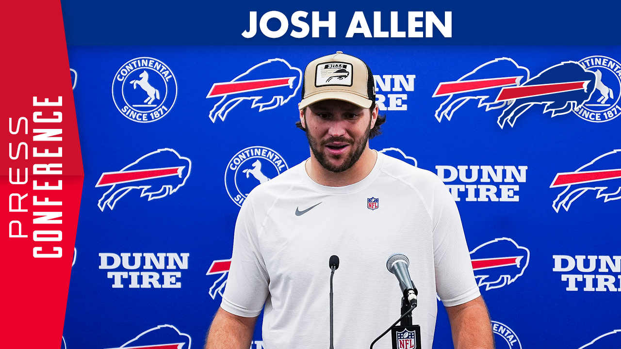 Josh Allen: "That's The Standard"