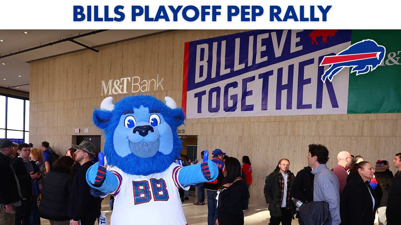 Eric Wood and Billy Buffalo Help Buffalo Get Hype For Playoffs!