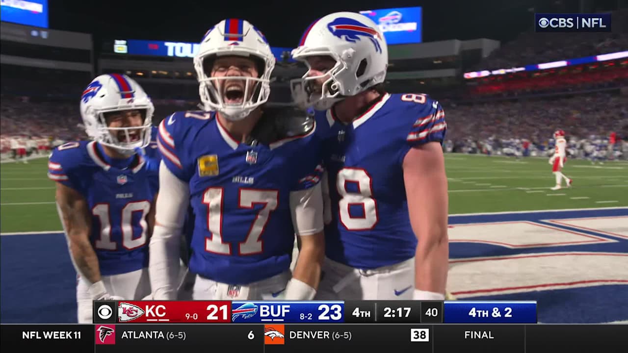 Josh Allen's best plays from his 317-yard game | Bills vs. Chiefs | Week 11