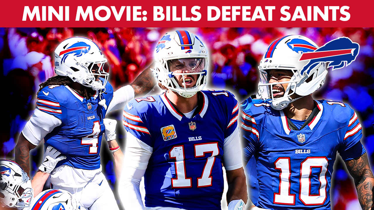 Mini Movie | Bills Defeat Saints To Improve to 4-0!