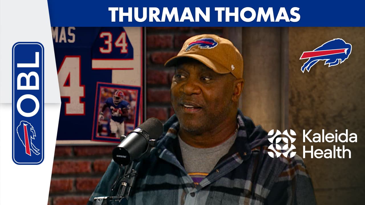 Thurman Thomas: "I'm Getting Choked Up Just Thinking About It"