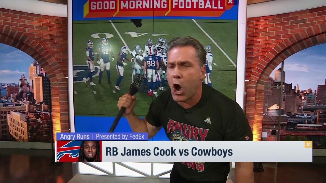 Kyle Brandt crowns Bills RB James Cook as Week 15 angry runs winner