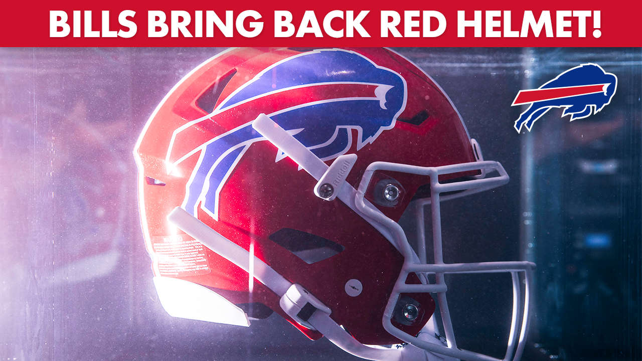 Buffalo Bills Bring Back Red Helmets for 2025 Regular Season Finale