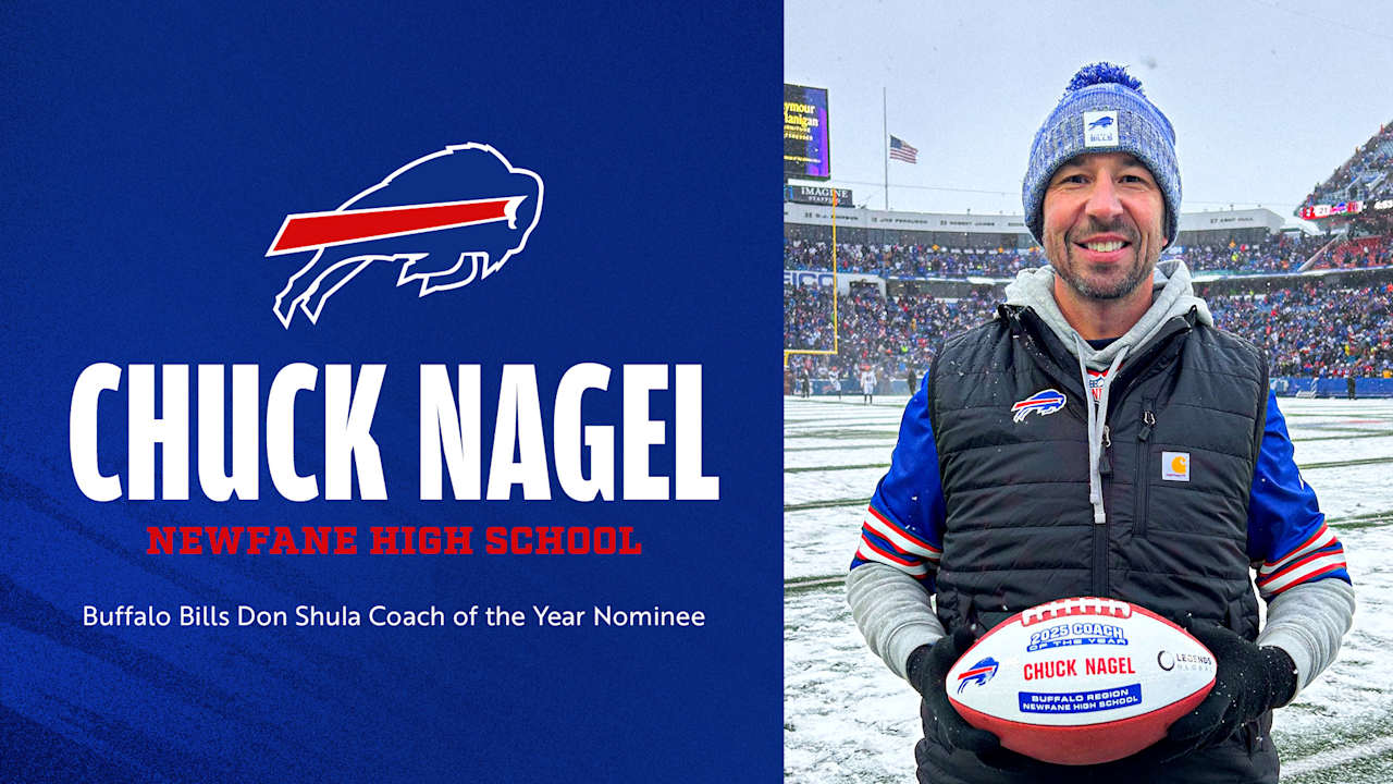 Bills Name Chuck Nagel as 2025 Don Shula Coach of the Year Nominee ...