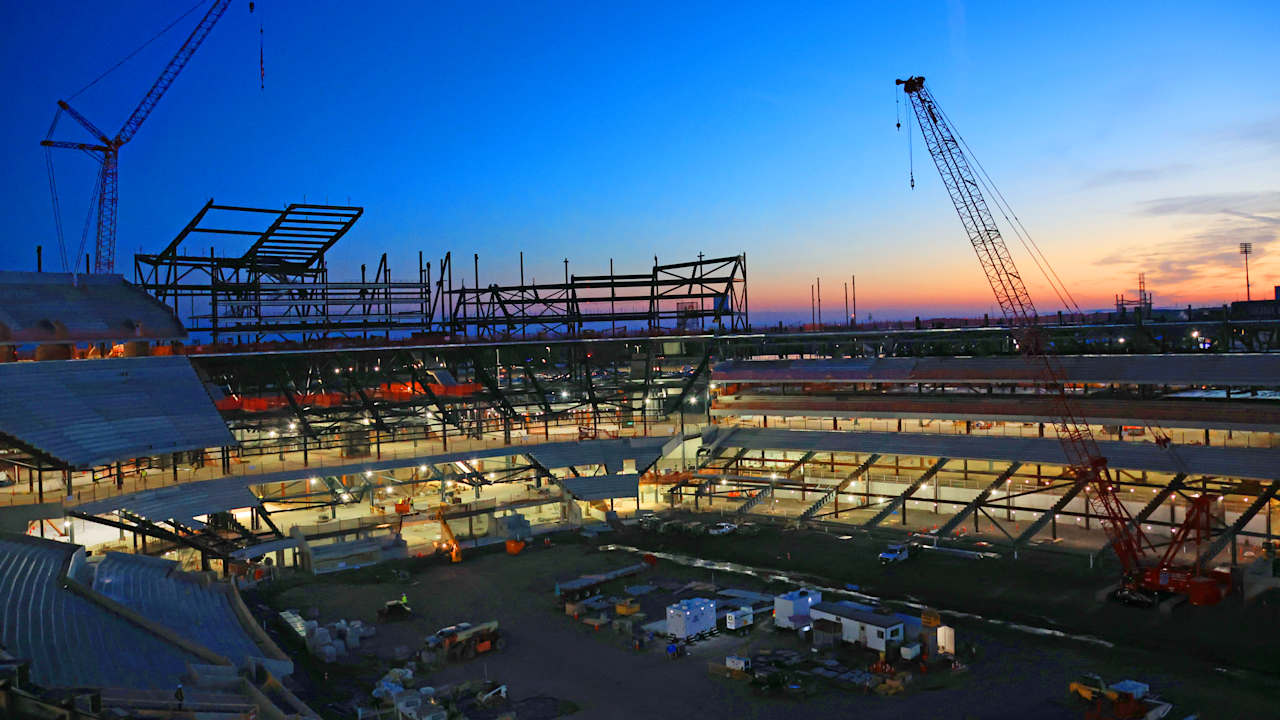 Photos | Sunrise Construction Scenes at New Highmark Stadium