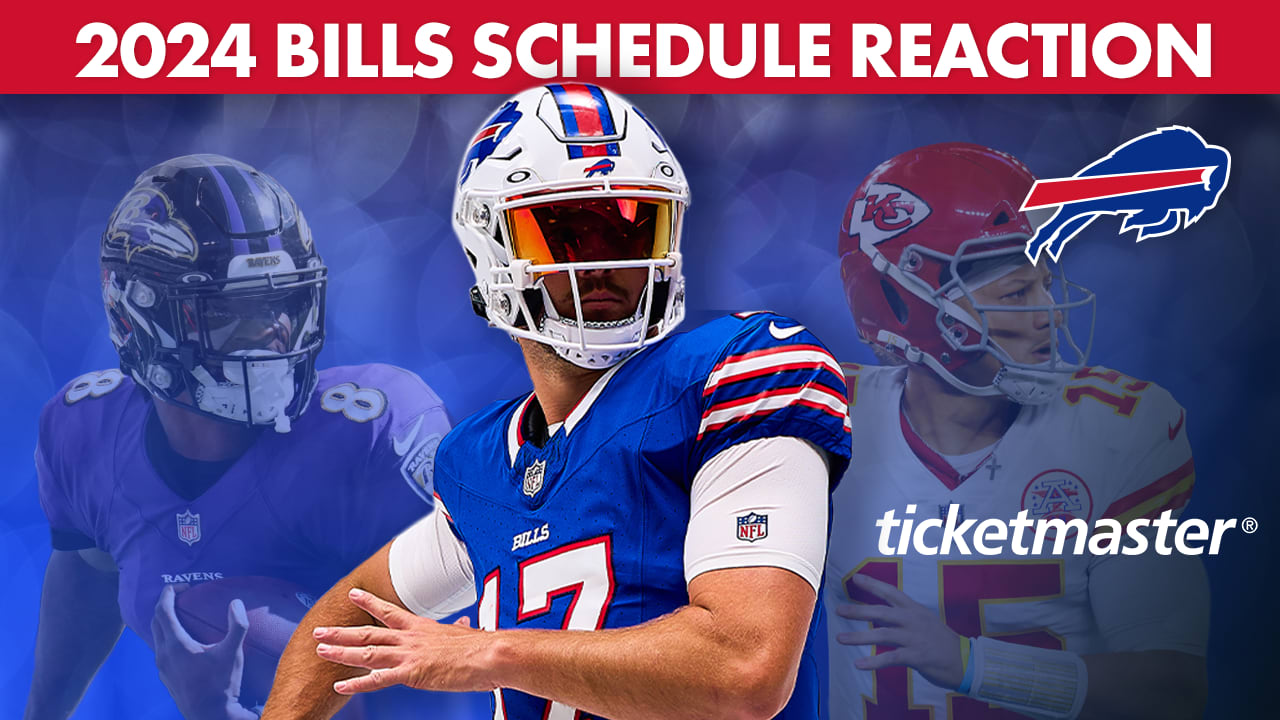 Instant Reaction: Bills 2024 Regular Season Schedule Released
