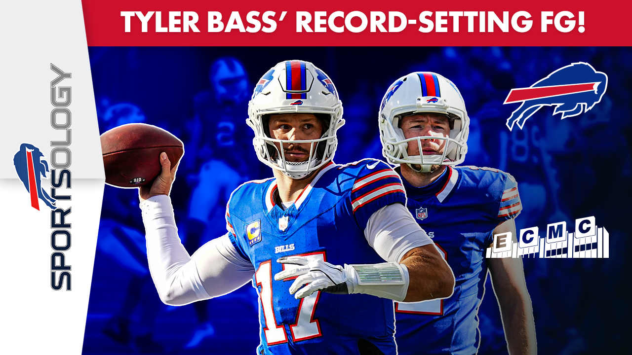 Tyler Bass' Record-Setting Field Goal!