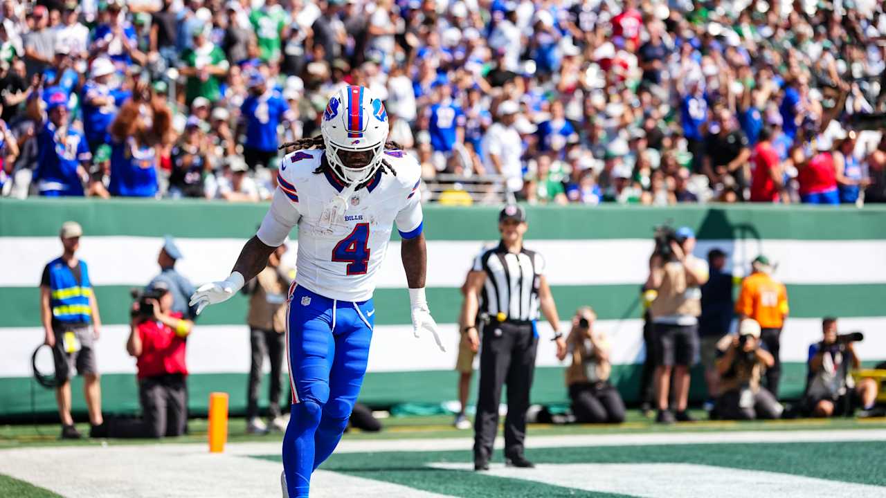 James Cook's best plays from 2-TD game Week 2 vs Jets