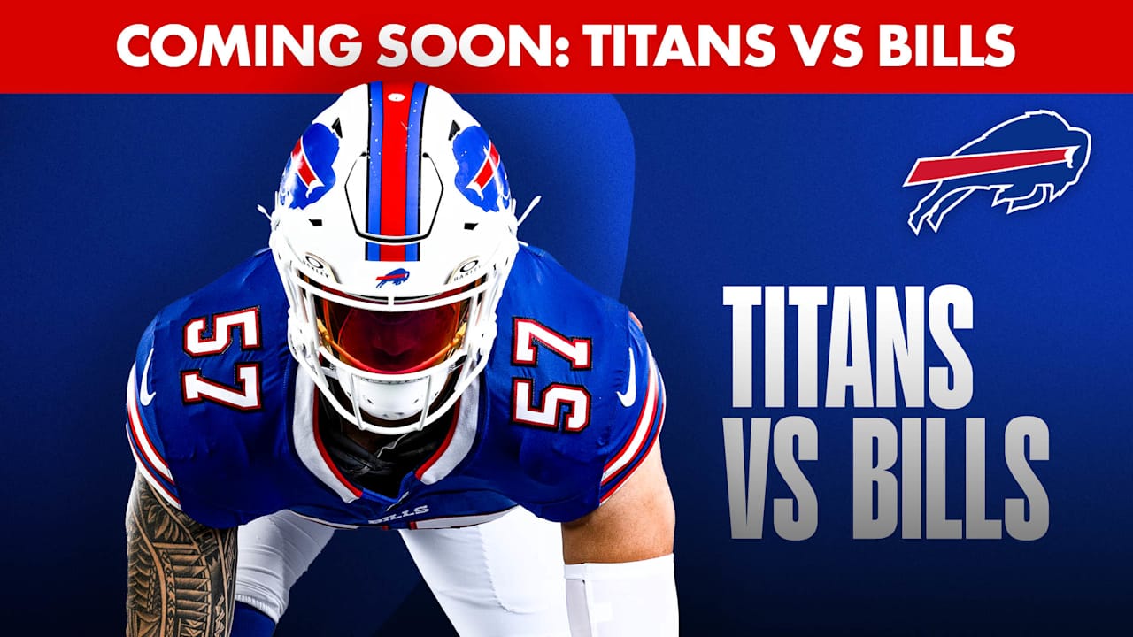 Buffalo Bills Week Seven Matchup vs. The Tennessee Titans