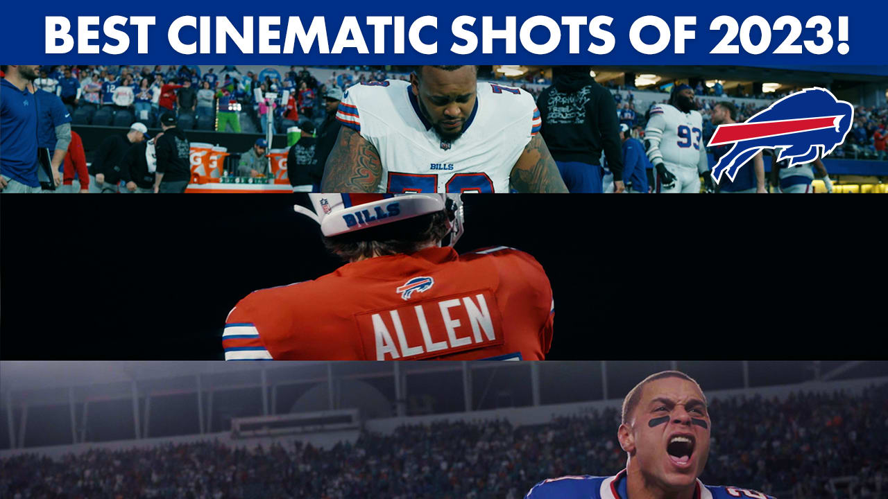 Best Buffalo Bills Cinematic Shots From The 2023-24 NFL Season!
