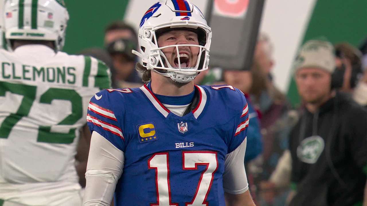 Josh Allen's best plays in his 3-TD performance | Bills at Jets | Week 6