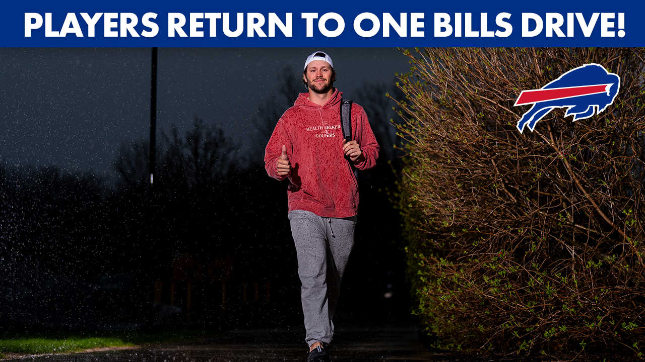 Bills Players Are Back at One Bills Drive!