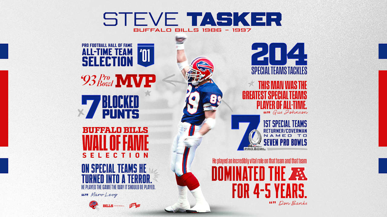 Steve Tasker: A Special Teams Legend Deserving Pro Football Fame - BVM ...