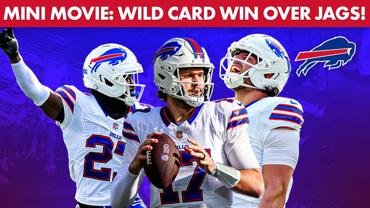 Relive the Bills Thrilling Wild Card Win Over the Jaguars! | Mini Movie