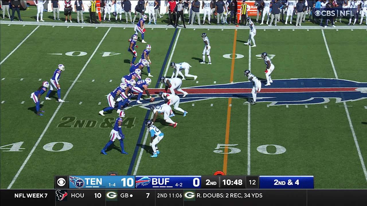 Josh Allen's best plays from his 2-TD game | Bills vs. Titans | Week 7