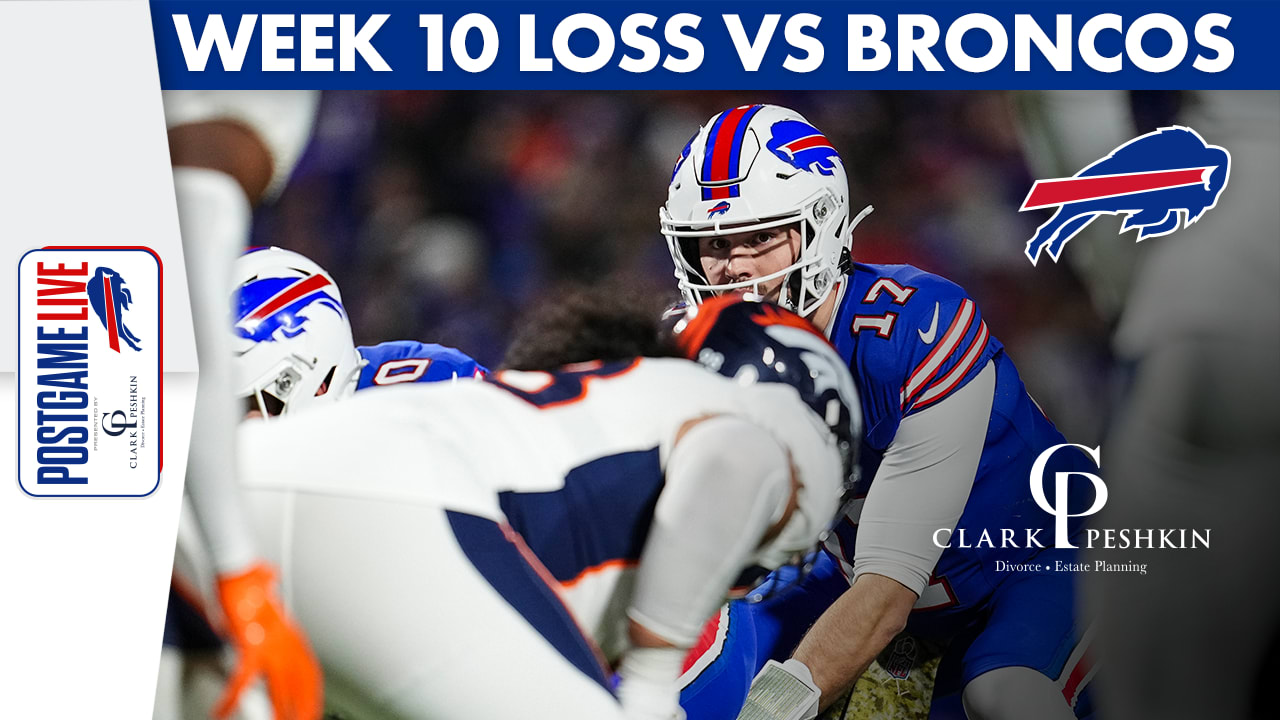 Breaking Down The Week 10 Loss vs The Denver Broncos | Buffalo Bills