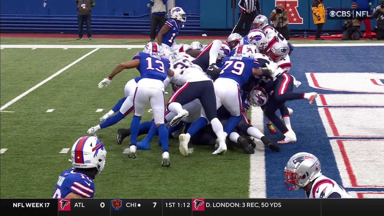 Another milestone! Josh Allen rushes for a 1-yard touchdown | Bills vs. Patriots