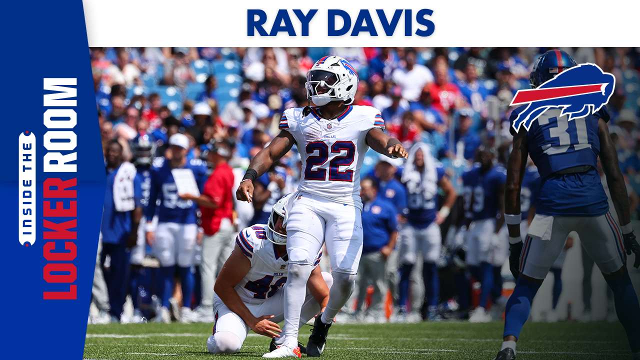 Ray Davis Talks Playing Kicker, Bills Offensive Cohesion and more!