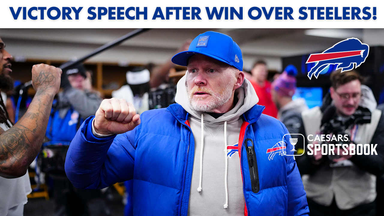 Postgame Victory Speech Following 26-7 Win Over Steelers!