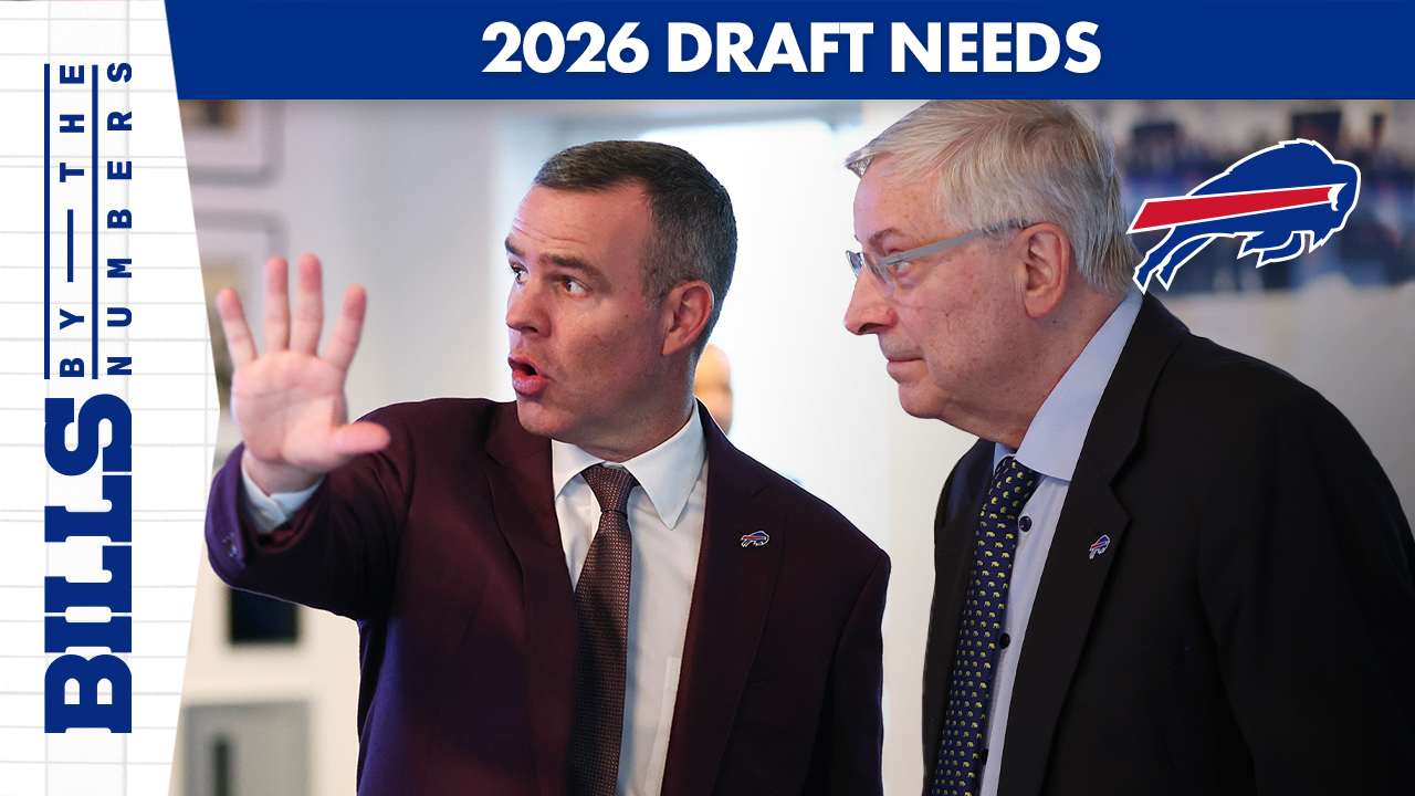 Bills By The Numbers: Dissecting the Bills Draft Needs, Priorities, and ...