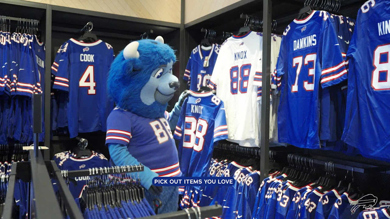 Billy Buffalo's Guide to Shopping at The Bills Store!