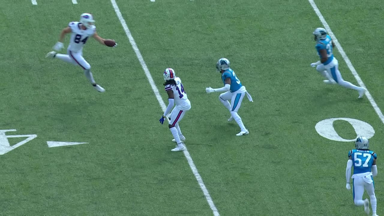 Zach Davidson makes nifty one-handed catch | Bills vs. Panthers | 2024 ...
