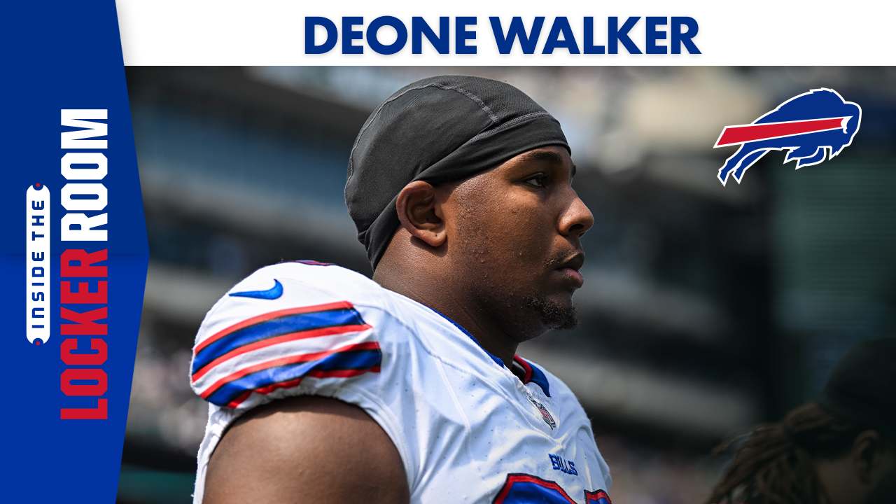 Deone Walker: "We Got To Go 110%" | Buffalo Bills