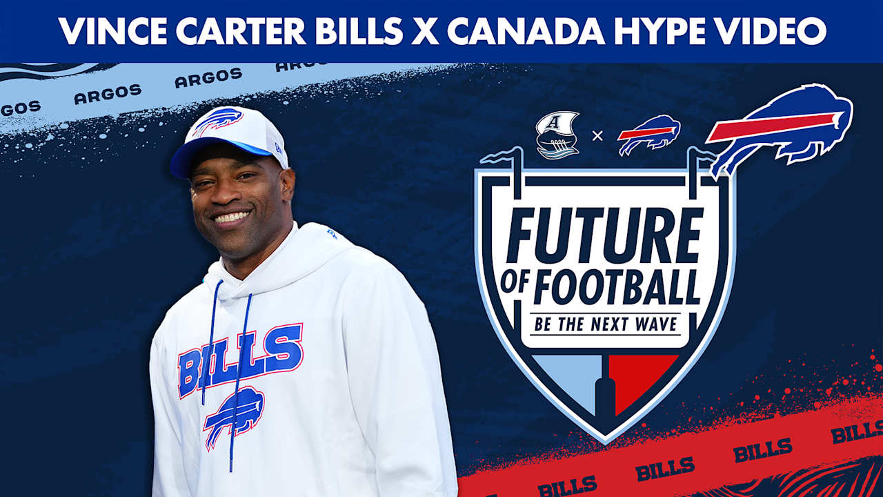 Vince Carter Announces Buffalo Bills MLSE Partnership!