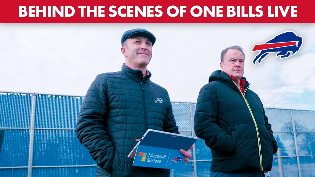 Behind The Scenes Of One Bills Live With Steve Tasker And Chris Brown