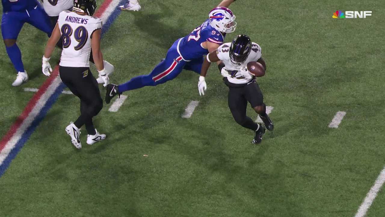 Joey Bosa bursts into Ravens' backfield to cause loss of 15 yards ...