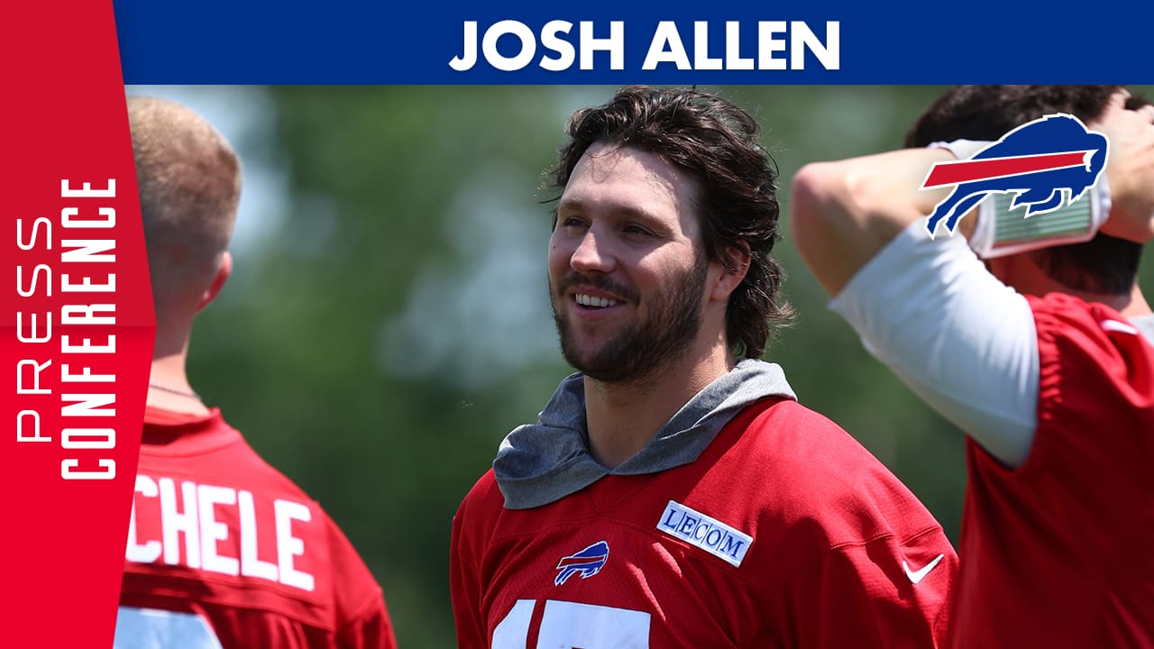 Josh Allen: "Working Hard"