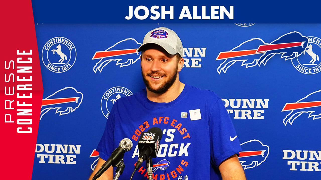 "What A Resilient Group" | Josh Allen After Bills Clinch 2023 AFC East Division Title