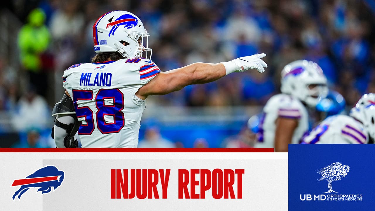 Buffalo Bills injury report vs. Patriots | Week 16
