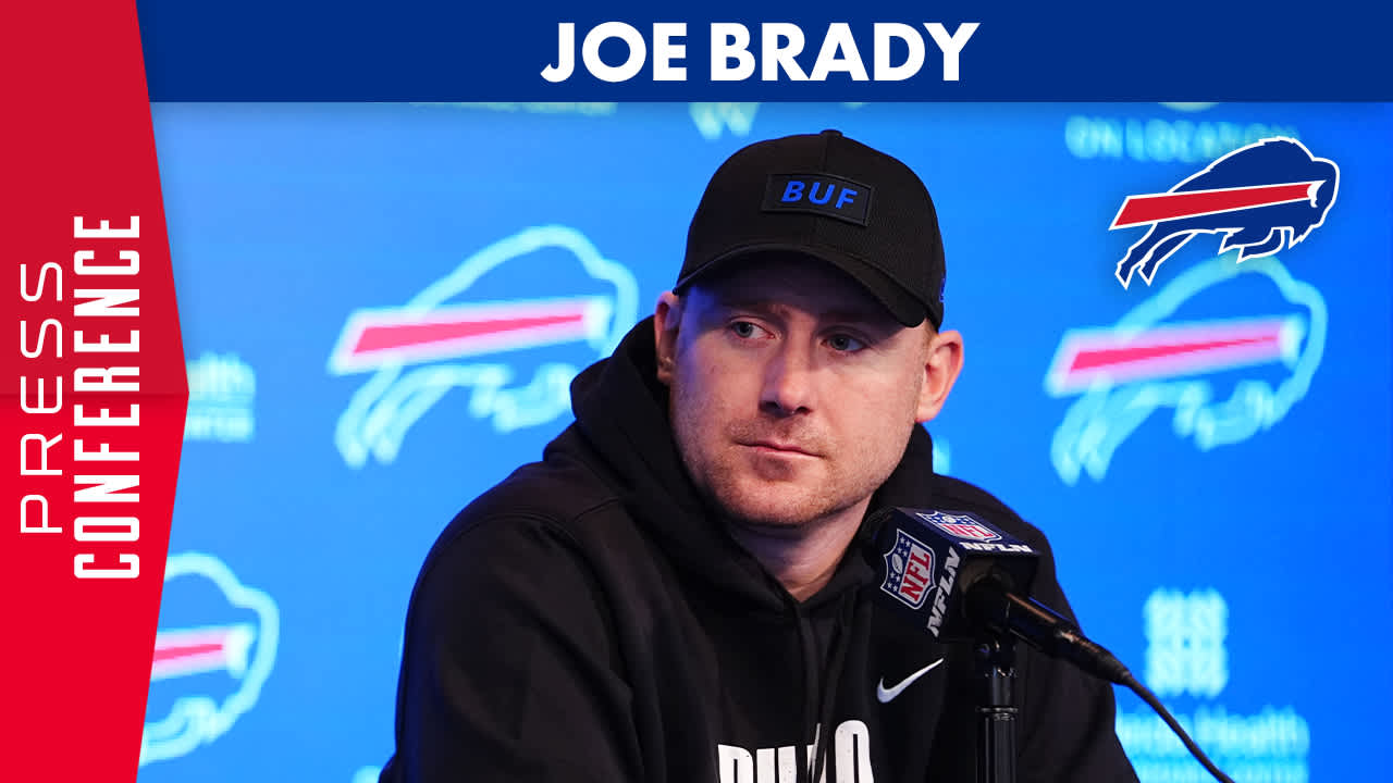 Joe Brady Discusses Roster Ahead Of NFL Draft | Buffalo Bills