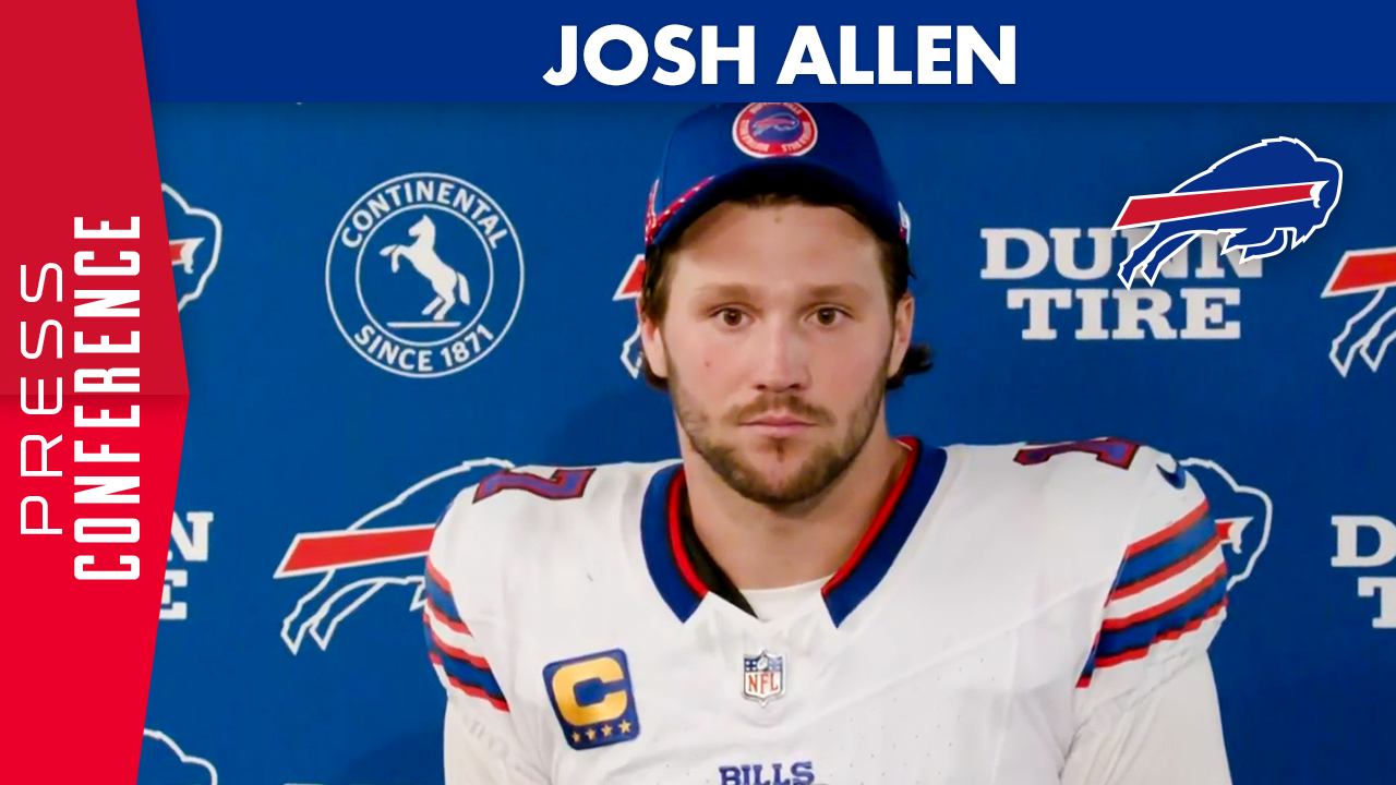 Josh Allen: "We're Gonna Keep Working"