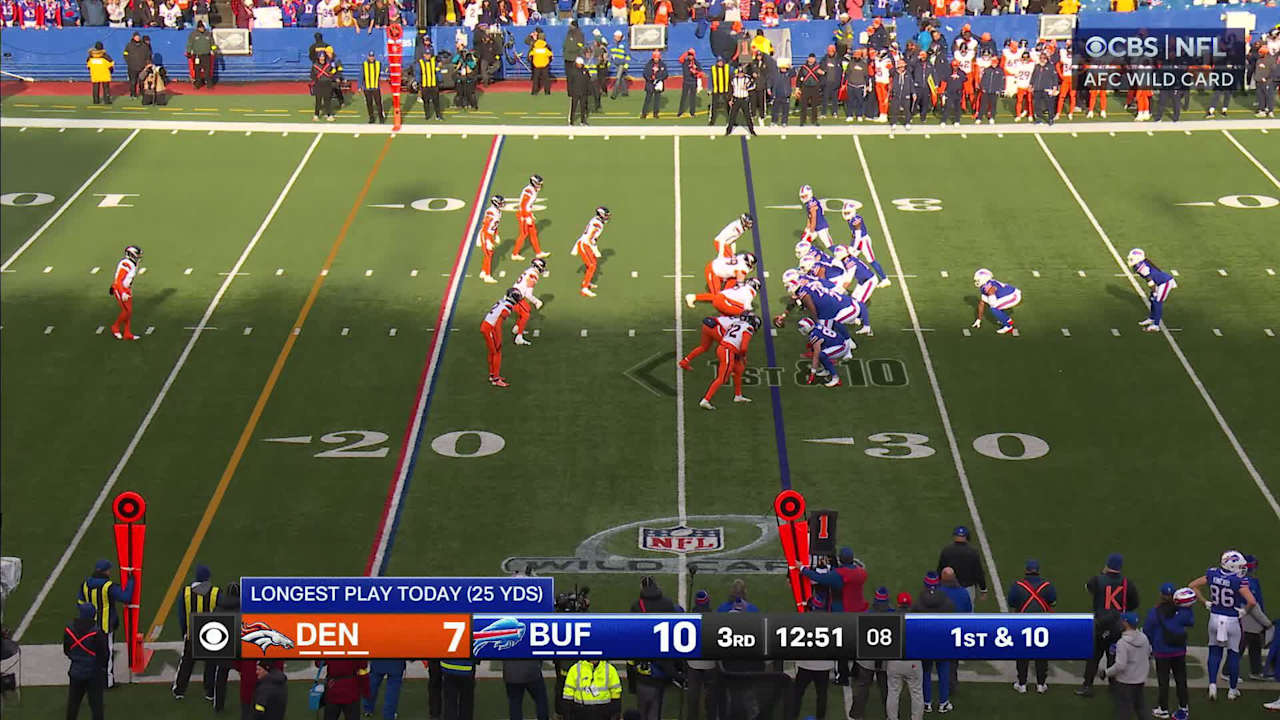 James Cook's 19-yard carry sets Bills up in the red zone | Bills vs ...