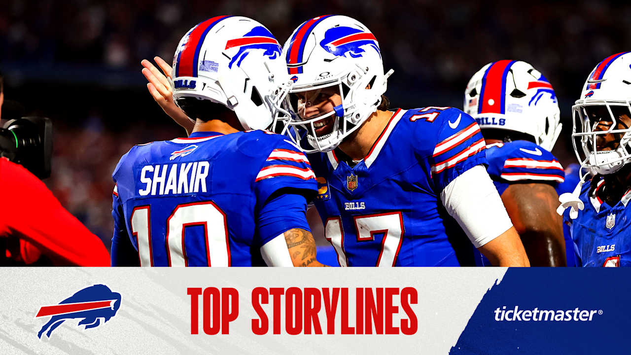 Top 5 storylines for Bills vs. Dolphins | Week 10
