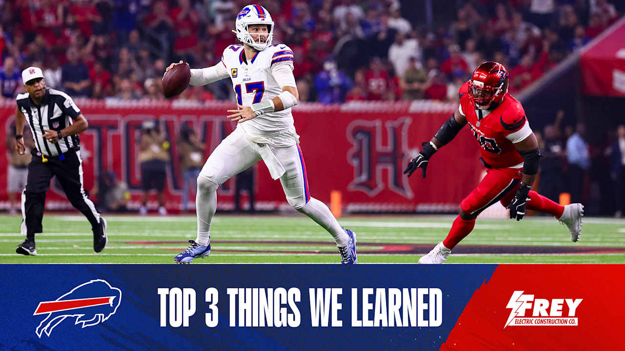 Top 3 Key Takeaways from Bills vs. Texans Matchup | Week 12 - BVM Sports