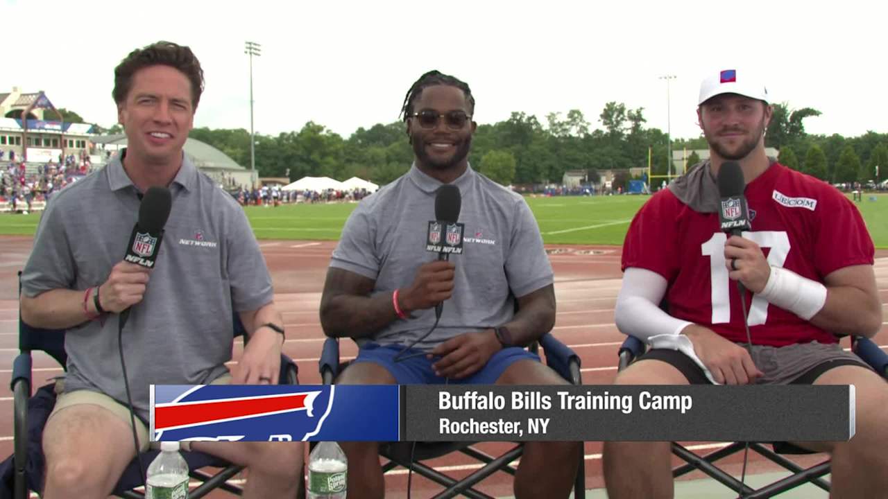 Josh Allen talks team expectations and goals at Bills training camp ...