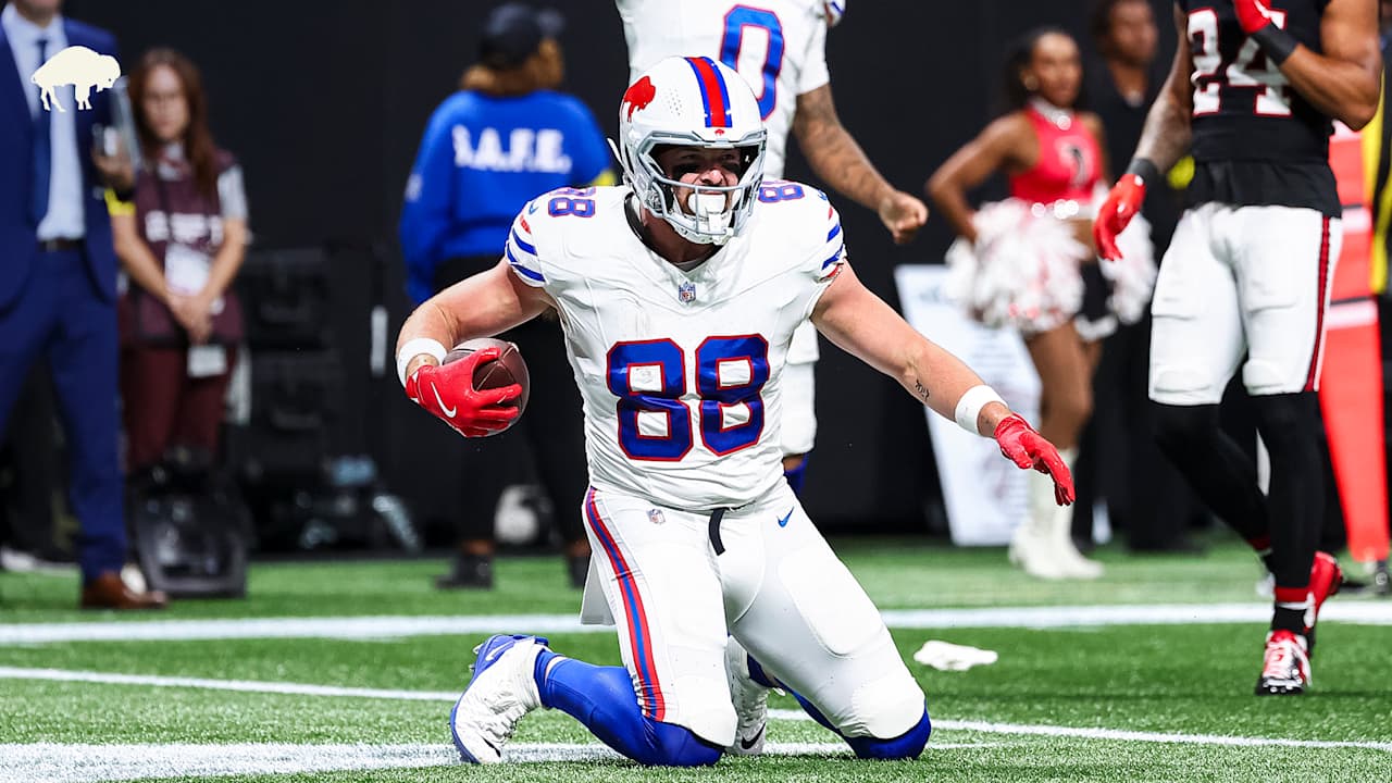 Josh Allen with a 19-yard touchdown pass to Dawson Knox! | Bills vs ...