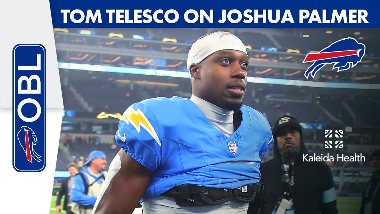 Tom Telesco: Joshua Palmer "Has Some Really Good Football Ahead Of Him"