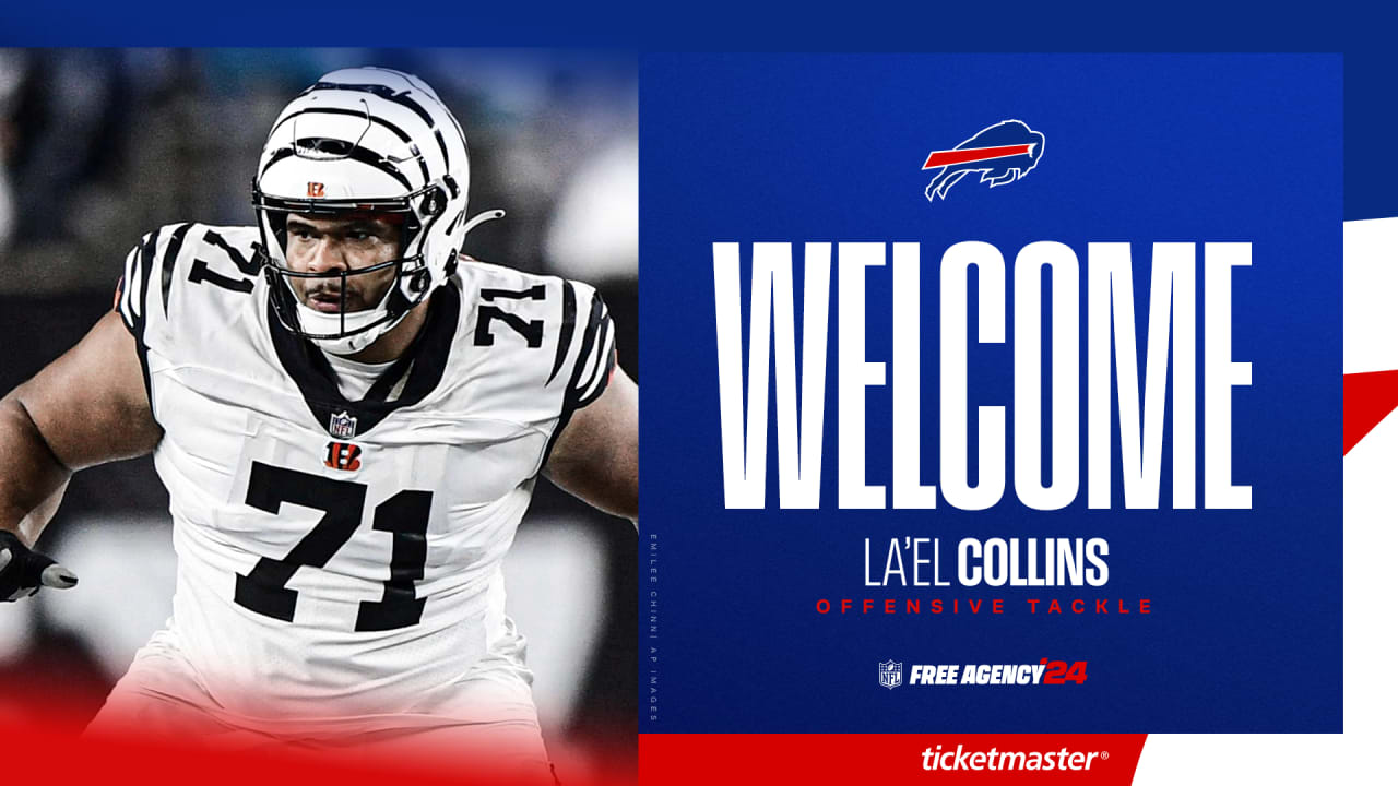 Bills sign OL La'el Collins to one-year deal