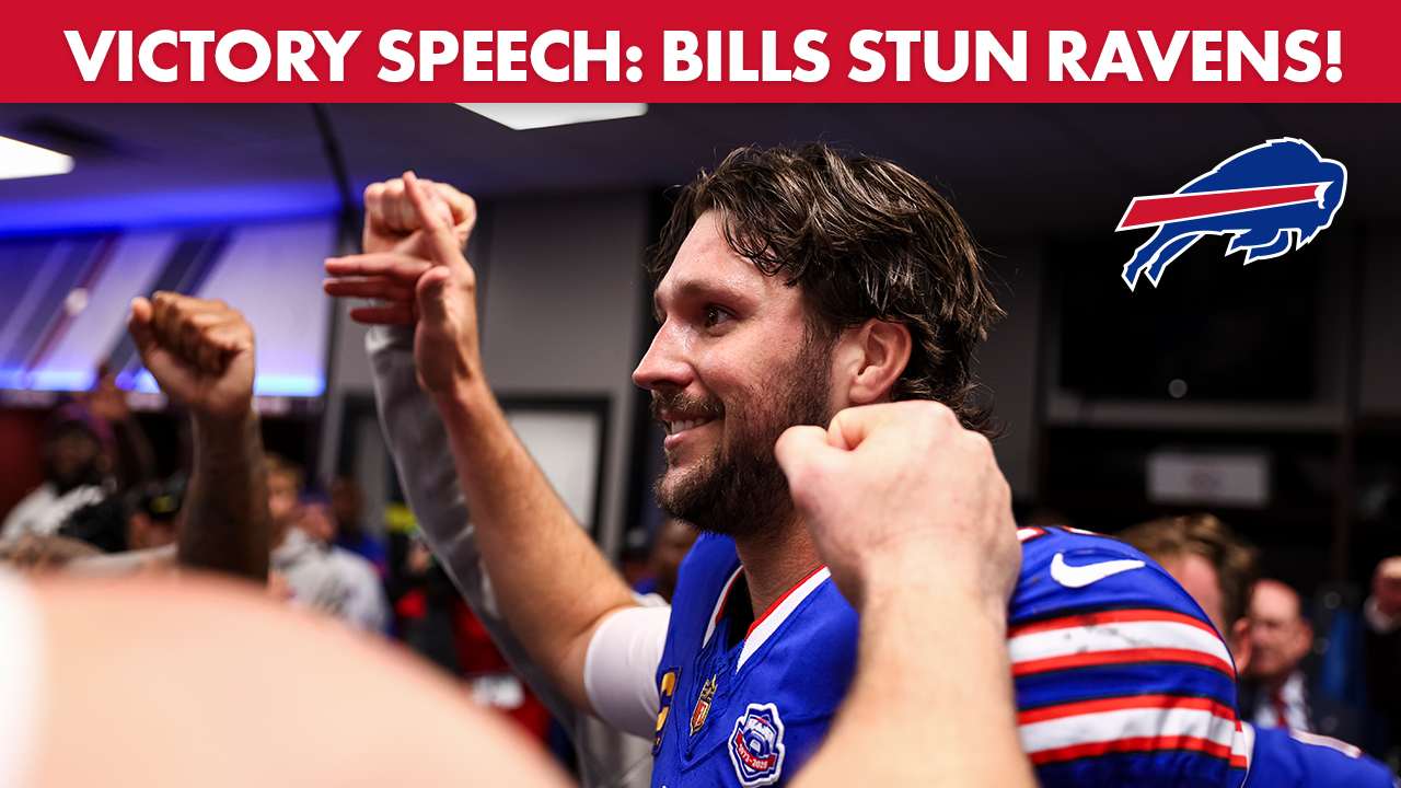 Inside the Bills Locker Room after Dramatic Win Over Ravens!